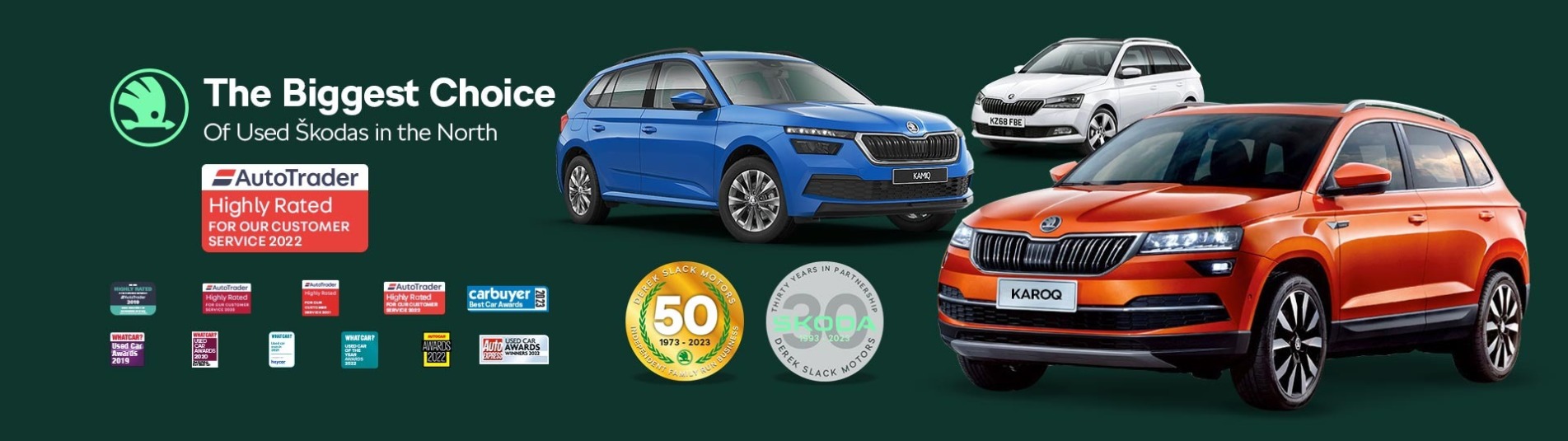 New And Used Skoda Vehicles At Derek Slack Motors Ltd In Middlesbrough ...