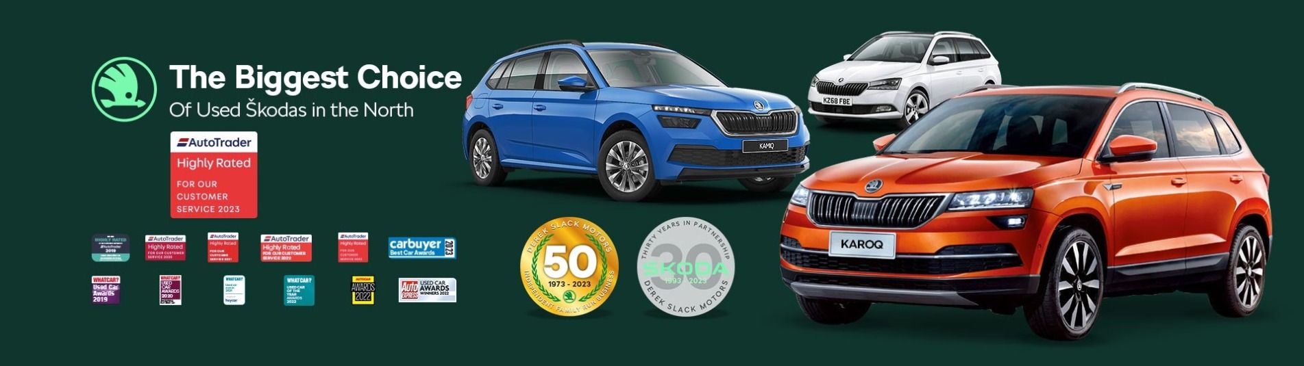 New And Used Skoda Vehicles At Derek Slack Motors Ltd In Middlesbrough ...